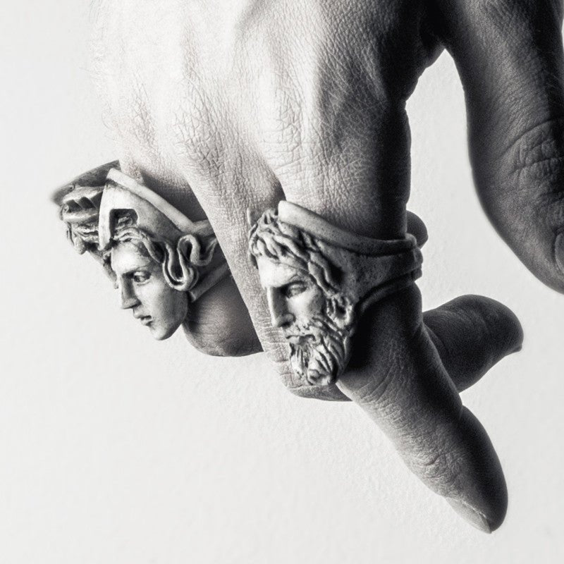Poseidon Ring - mythology inspired jewelry | Macabre Gadgets