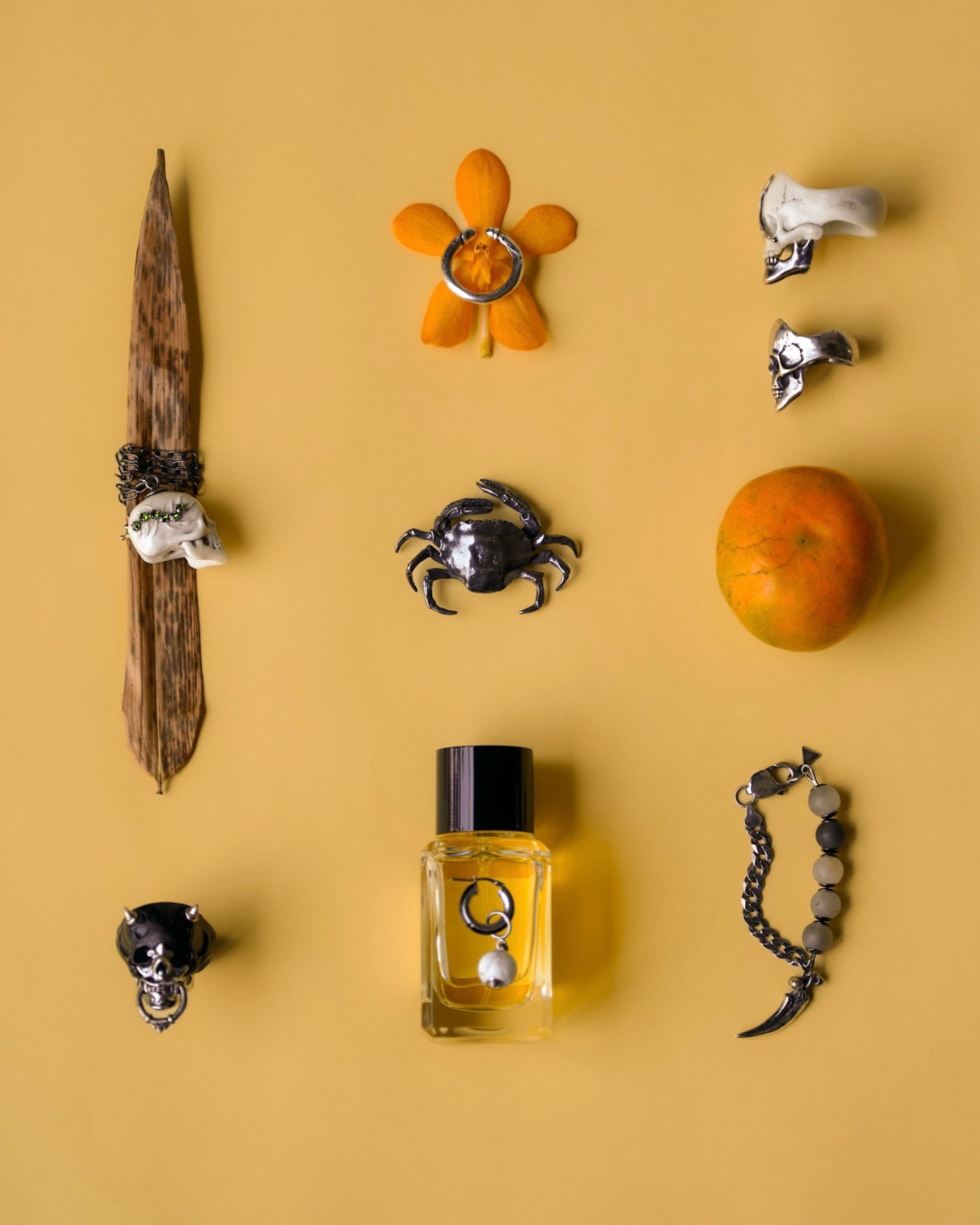 Macabre Gadgets | Gothic & Mythological Jewelry | Marble & Silver