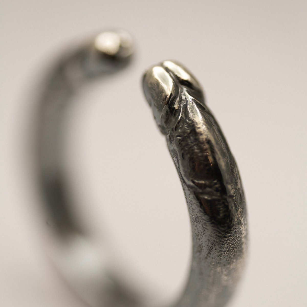 Janus Ring - Sterling Silver Statement Jewelry - Phallus Ring – Macabre Gadgets