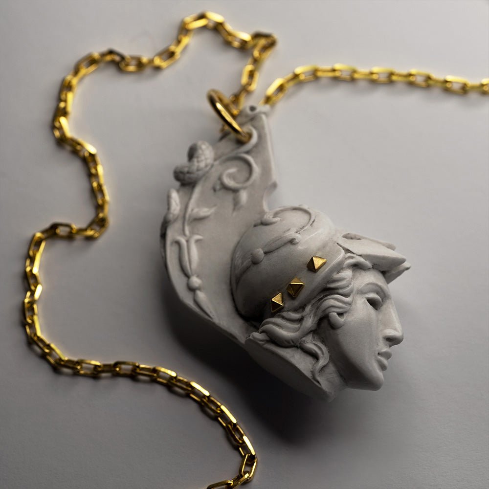 Athena pendant - Goddess Pendant - Boho Greek Jewelry – Macabre Gadgets