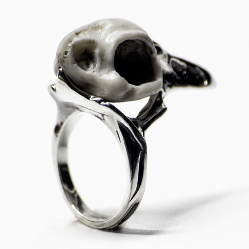 Crow ring - Macabre Gadgets