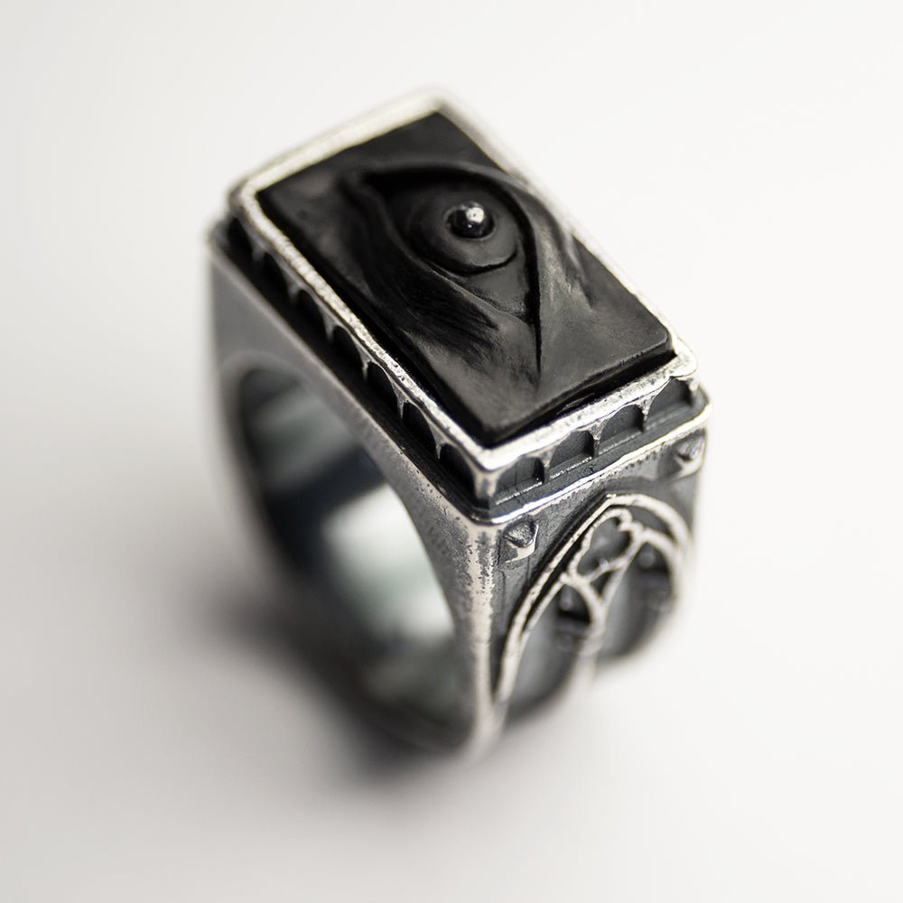 Oracle Ring - Gothic Architecture Inspired Sterling Silver Ring ...