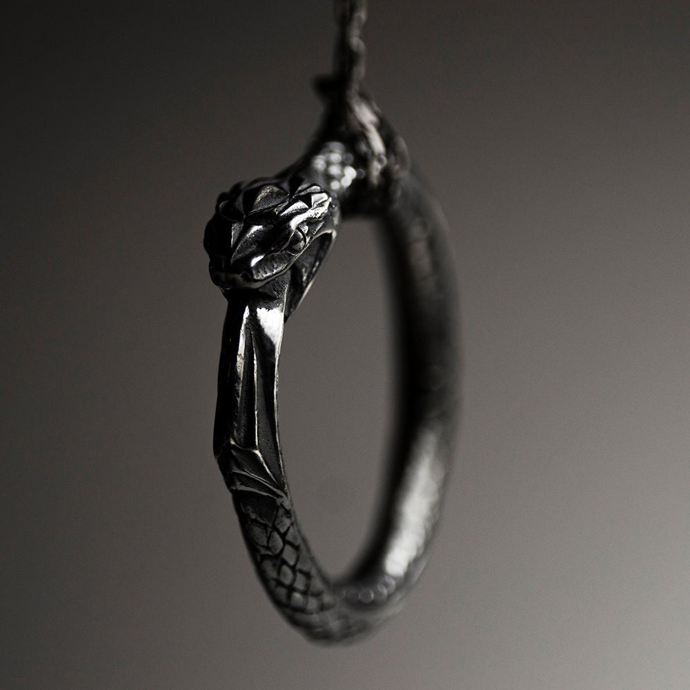 Ouroboros pendant - Macabre Gadgets